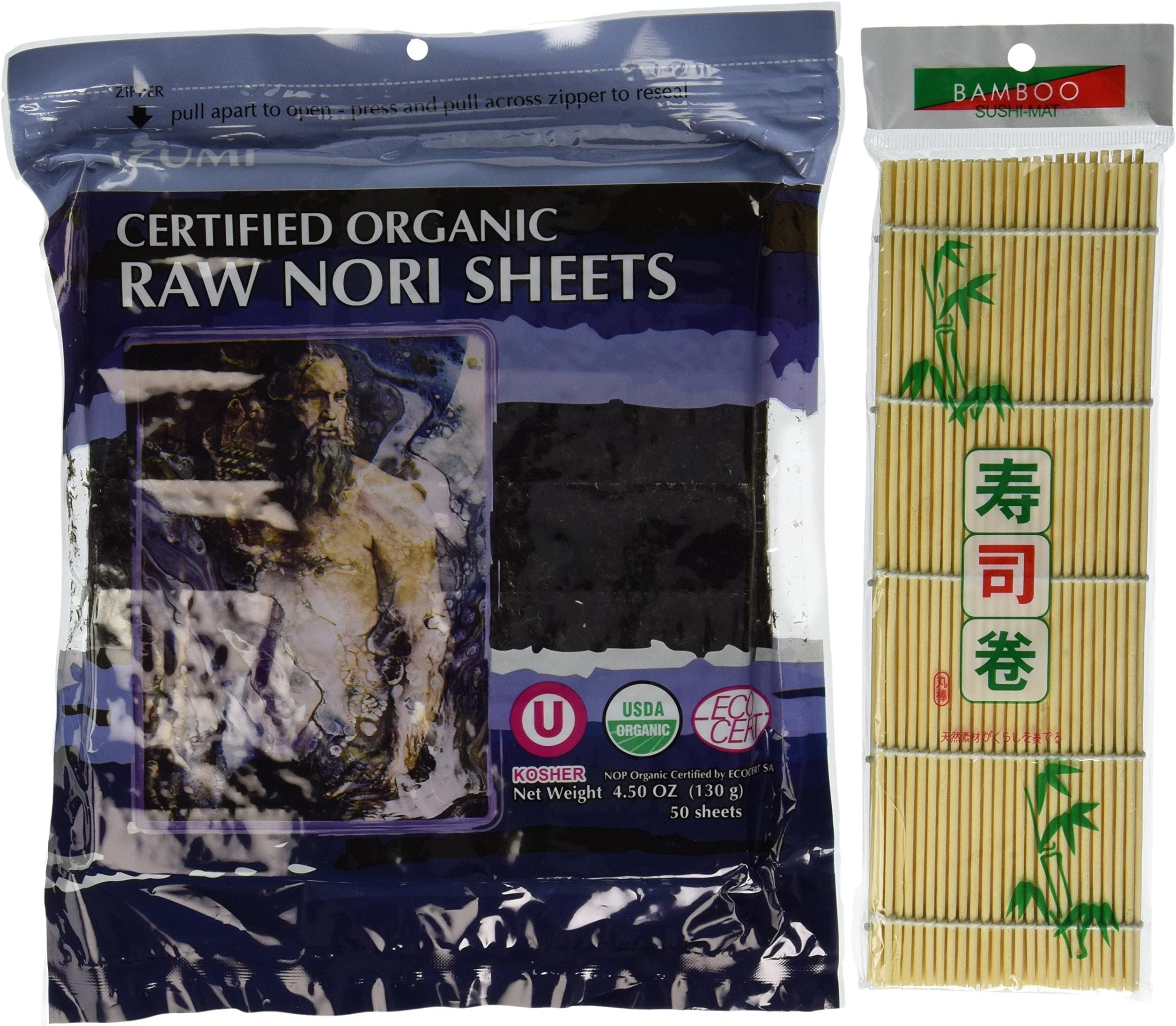 Amazon.com : Gimme Seaweed Sushi Nori Premium Organic Roasted Seaweed ...