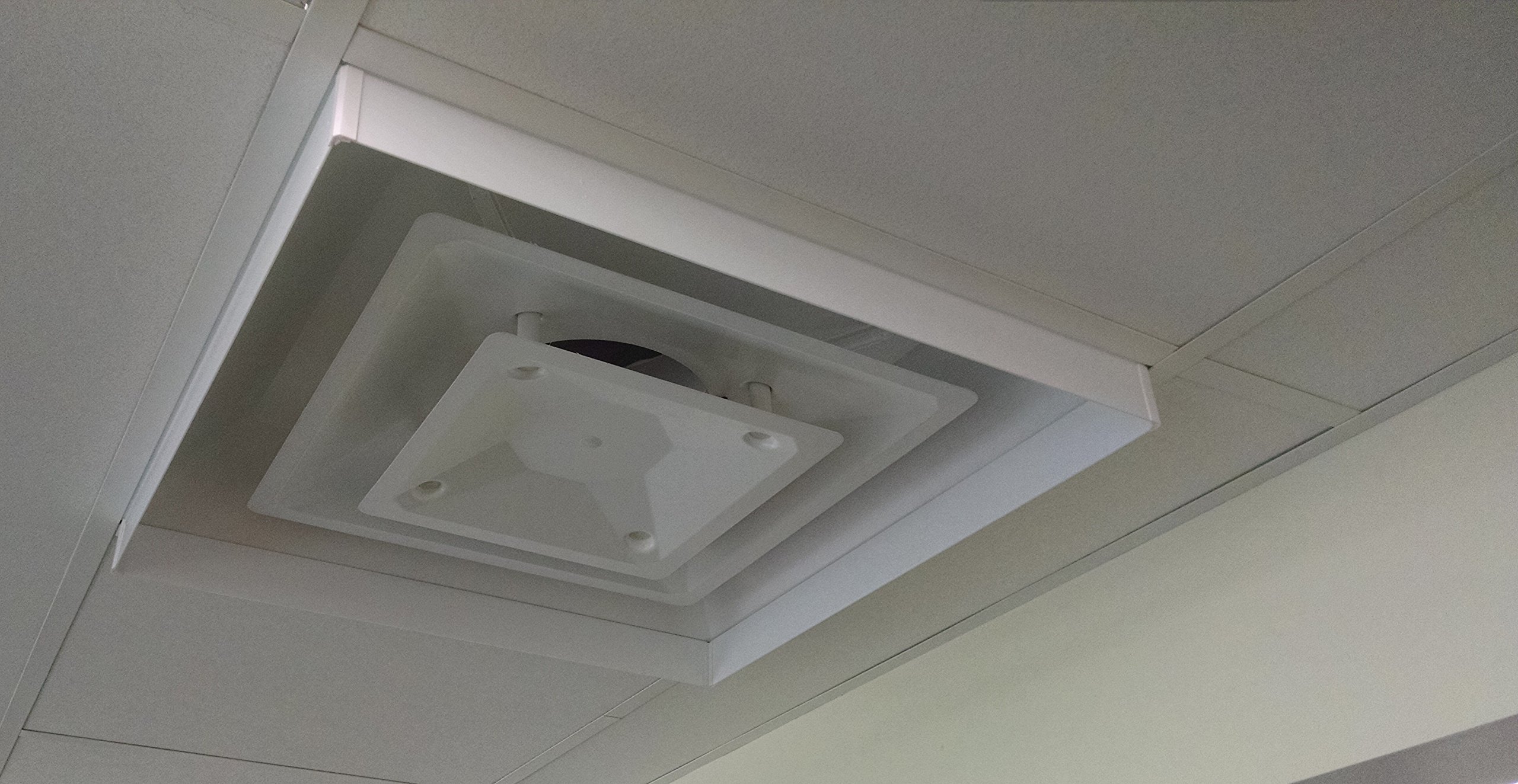 Amazon.com: White Ceiling Dust Deflector 24" x 24" x 1.5"deep (#4872 ...