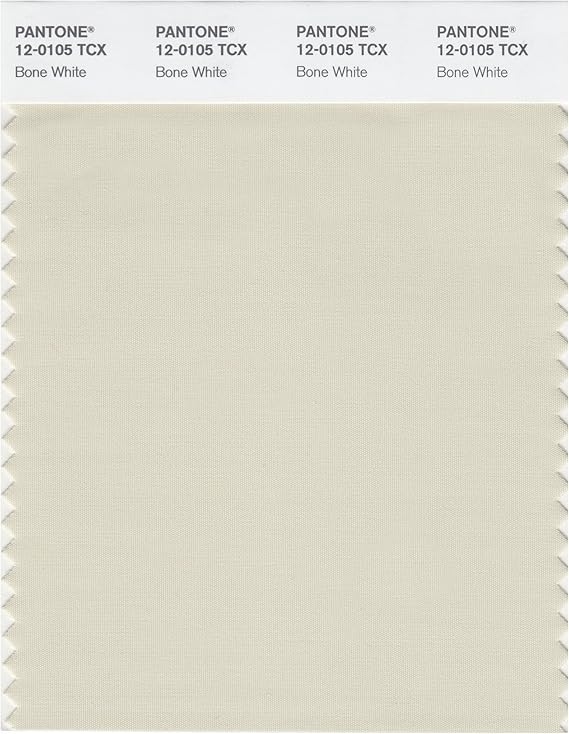 Amazon.com: PANTONE Smart 12-0105X Color Swatch Card, Bone White : Arts ...