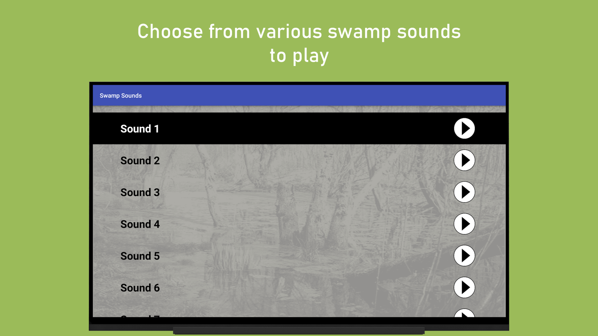 Swamp Sounds - App on Amazon Appstore