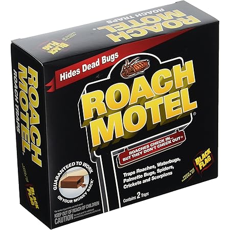 Amazon.com : Black Flag TAT Roach Motel Traps, 2-count Packages (Pack of 6) : Insect Traps ...
