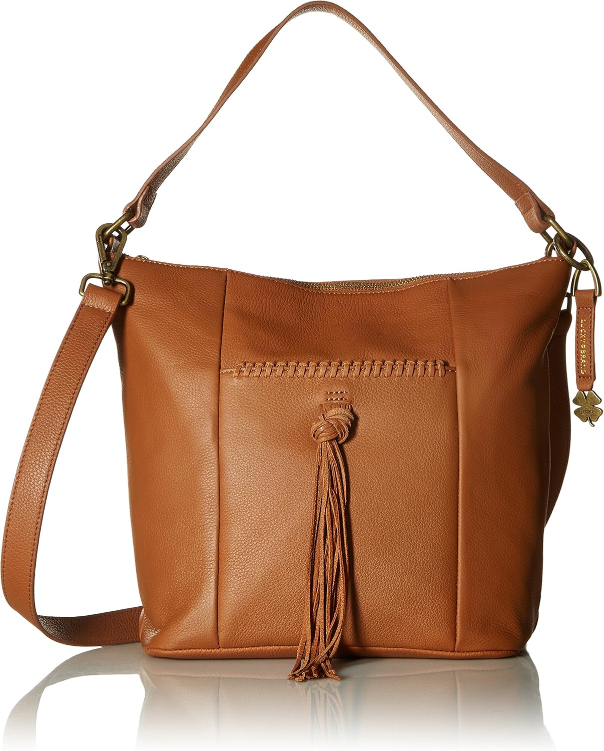 Lucky Brand Carmen Bucket, Tobacco: Handbags: Amazon.com