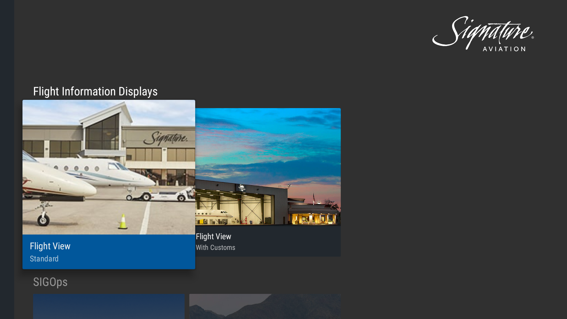Signature Aviation FlightboardTV - App on the Amazon Appstore