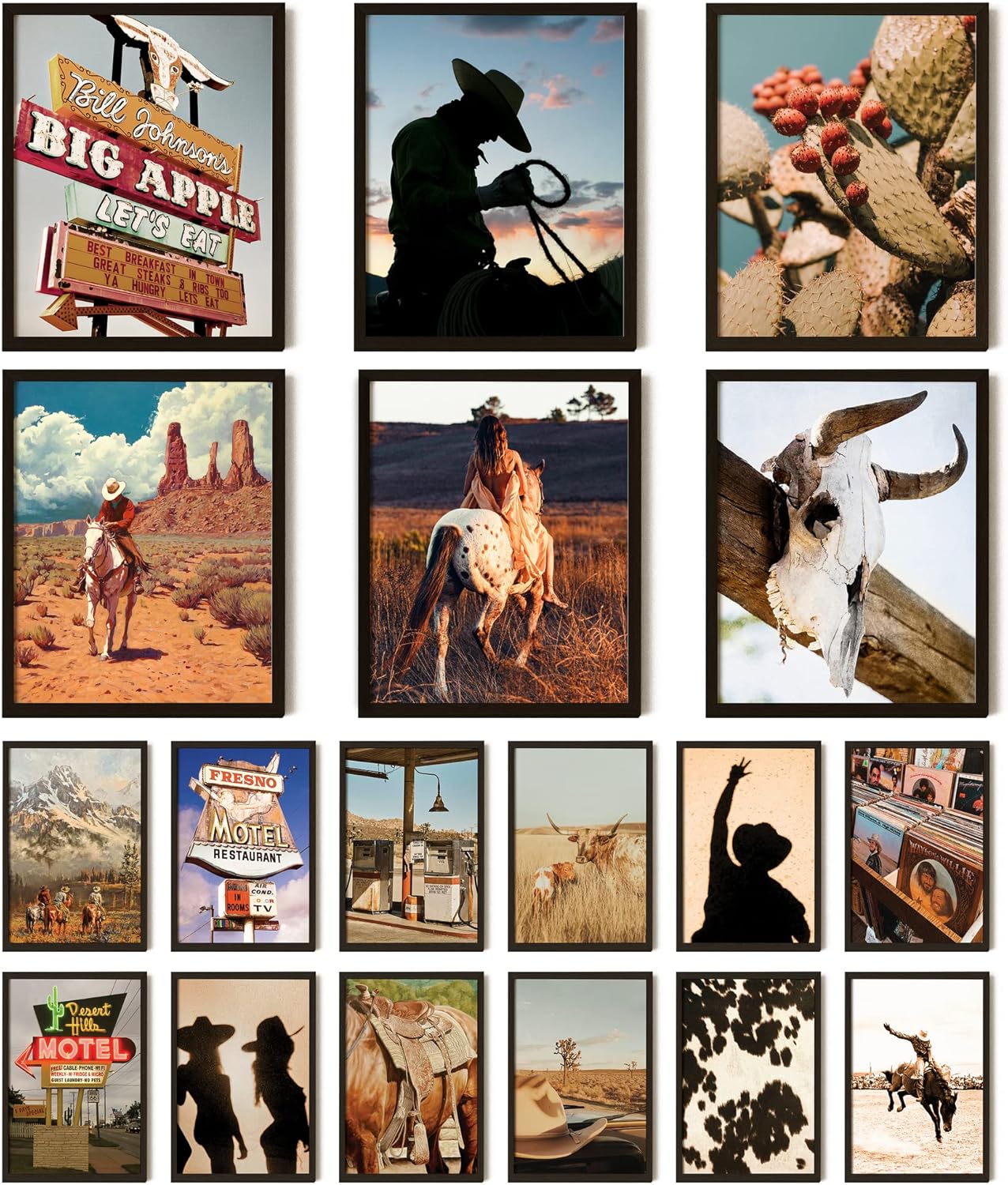 Amazon.com: 97 Decor Western Room Decor for Bedroom - Western Wall ...