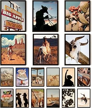 Amazon.com: 97 Decor Western Room Decor for Bedroom - Western Wall ...