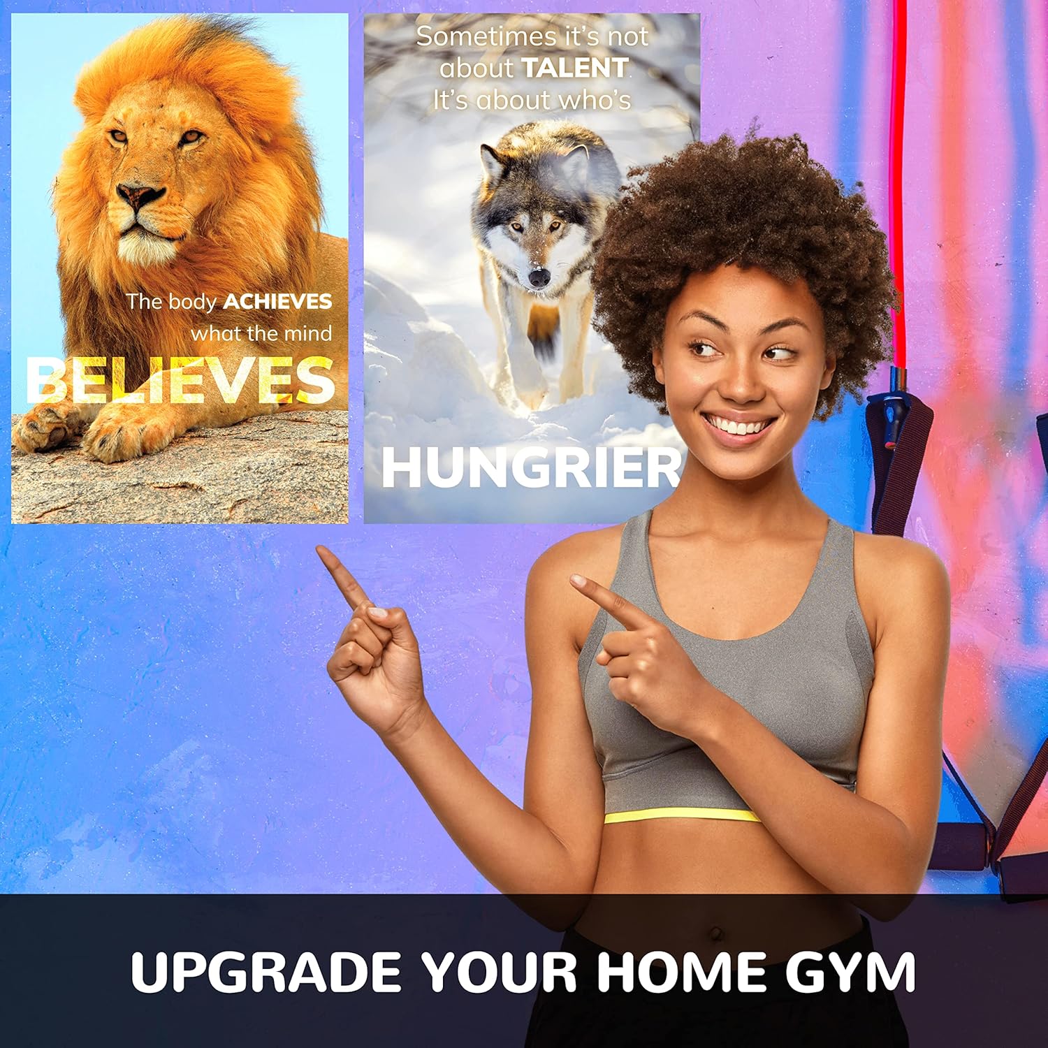 Imperial Designs 6 Animal Motivational Posters for Classrooms, School ...