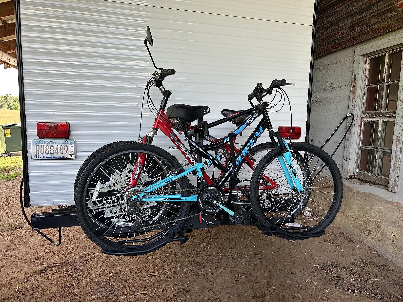 $25/mo - Finance WEIZE Hitch Bike Rack, Wobble Free Smart Tilting ...
