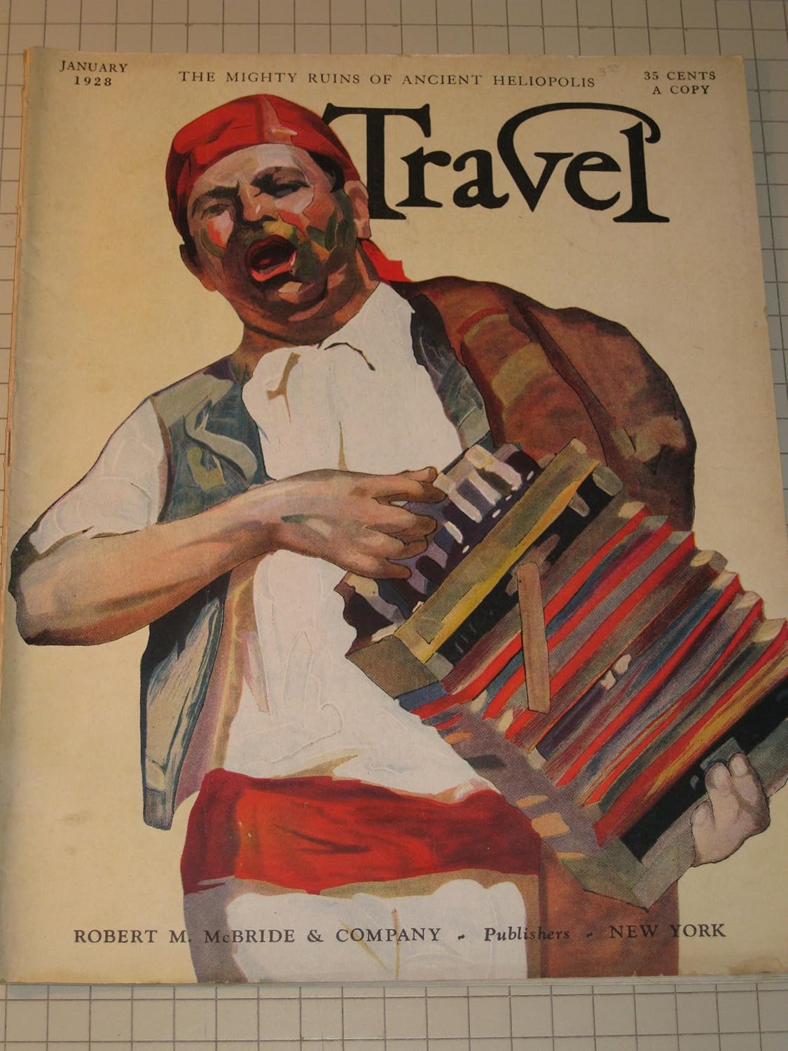 1928 TRAVEL Magazine: Black Sudan - Ruins of Heliopolis - China's ...