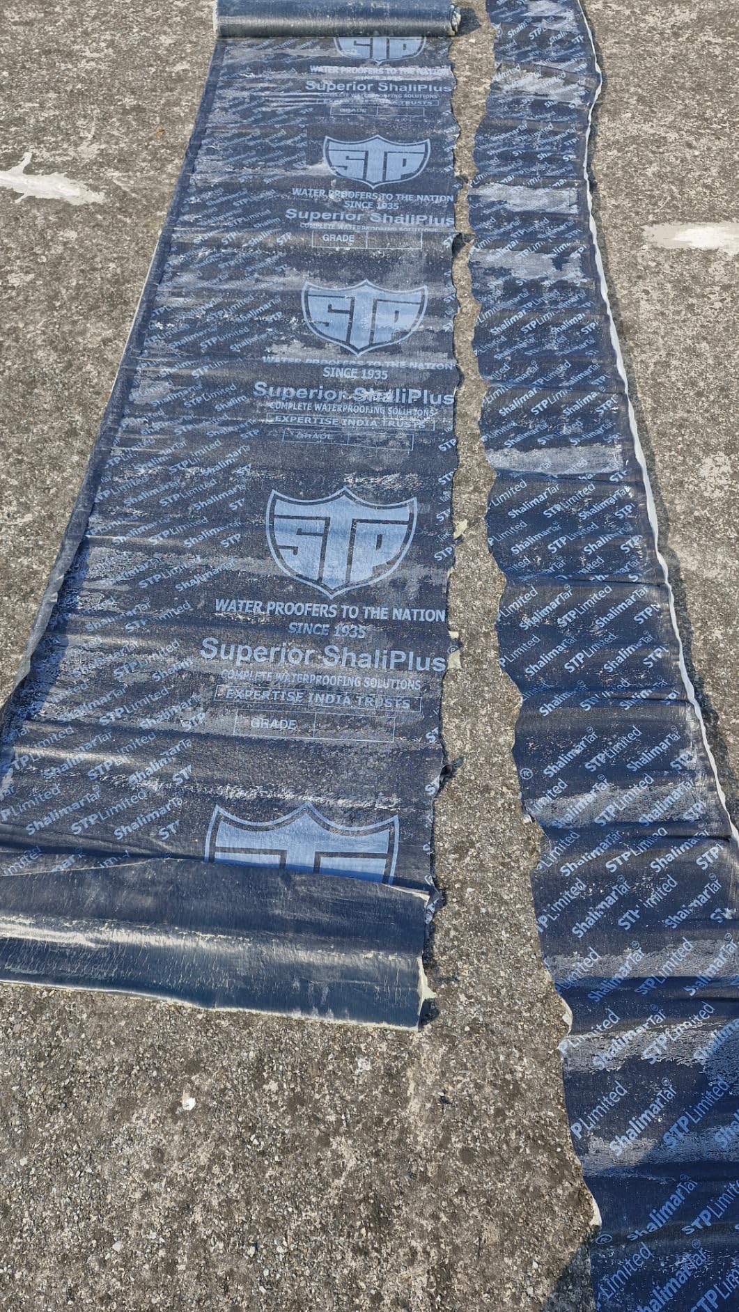 STP Limited Black Tar Felt for Roofs | Waterproofing Sealing Tar Sheet ...