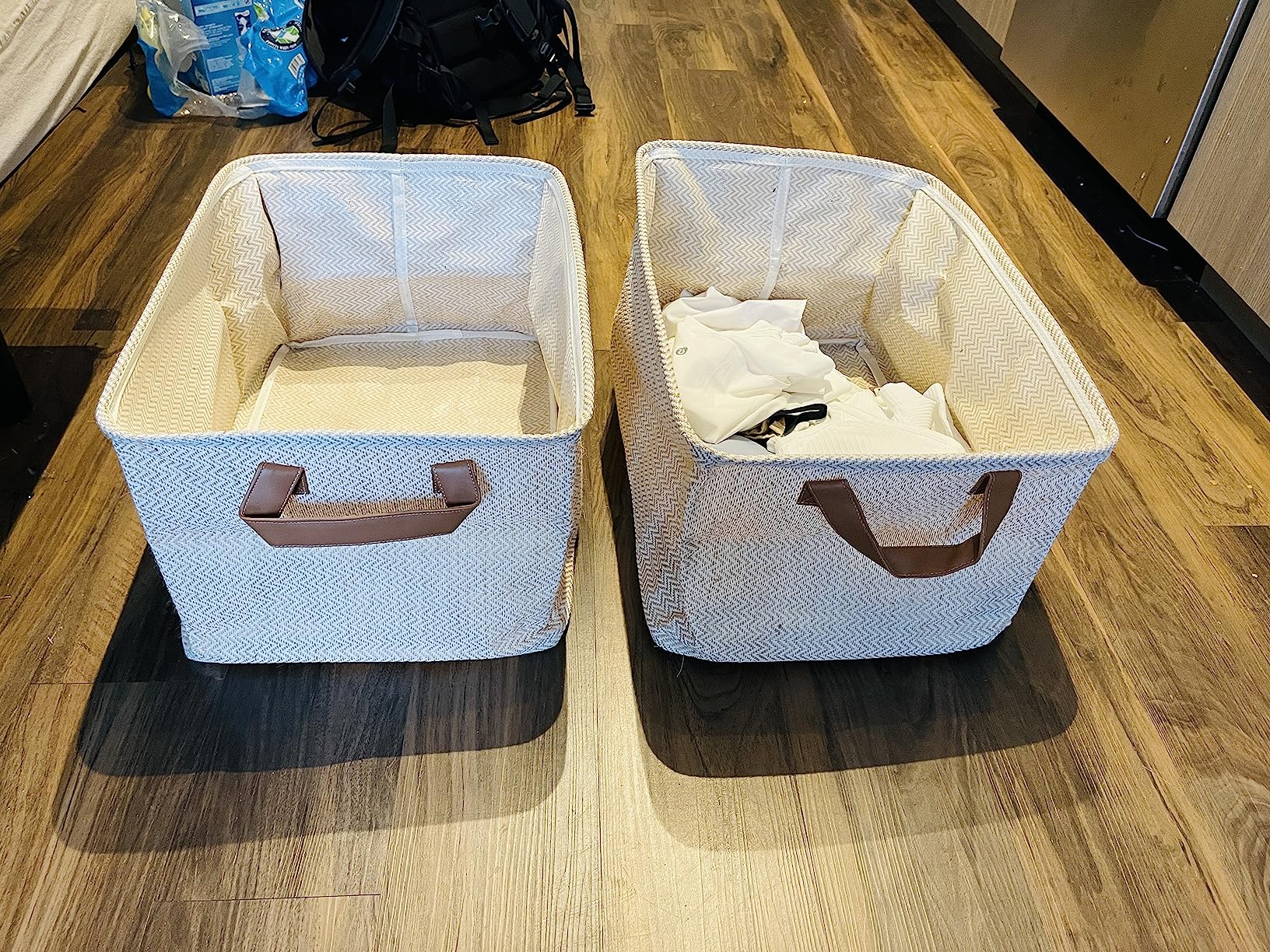 Amazon.com: CozyHabitat Rectangular Closet Organizers，38L，2 Pack ...