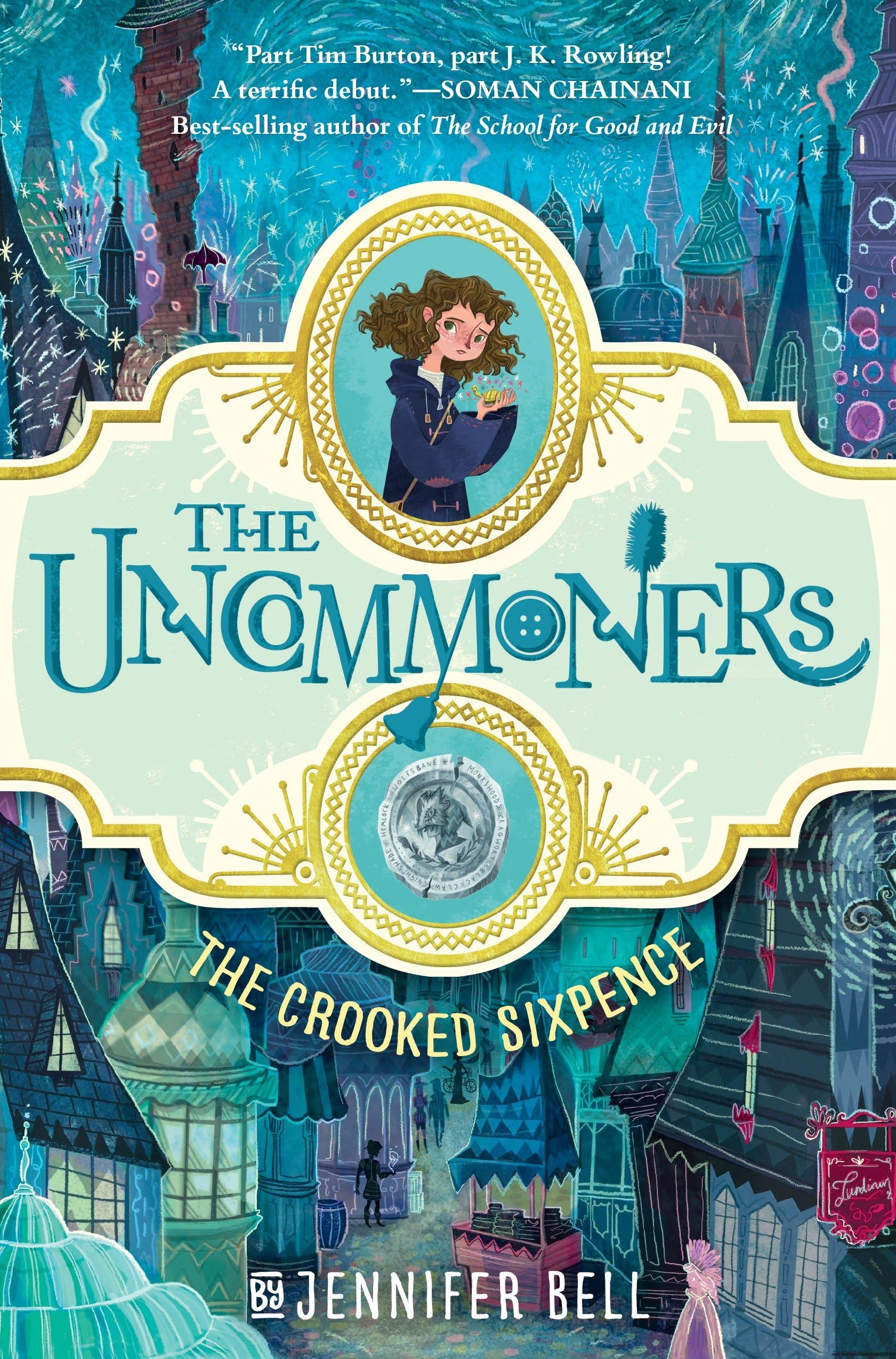 The Uncommoners #1: The Crooked Sixpence: Bell, Jennifer: 9780553498431 ...