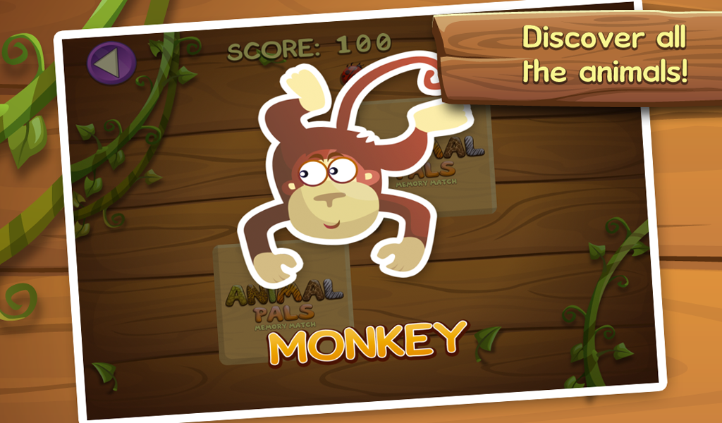 Animal Pals - Preschool Matching Games for Toddlers - App on the Amazon ...