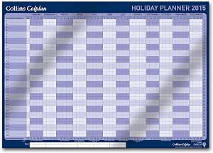 Collins A1 Year Holiday Wall Planner for 2015 - Purple : Amazon.co.uk ...