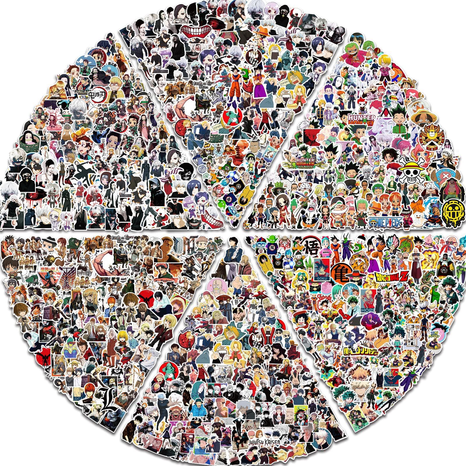 Amazon.com: Haikyuu Sticker Pack of 50 Stickers - Waterproof Durable ...