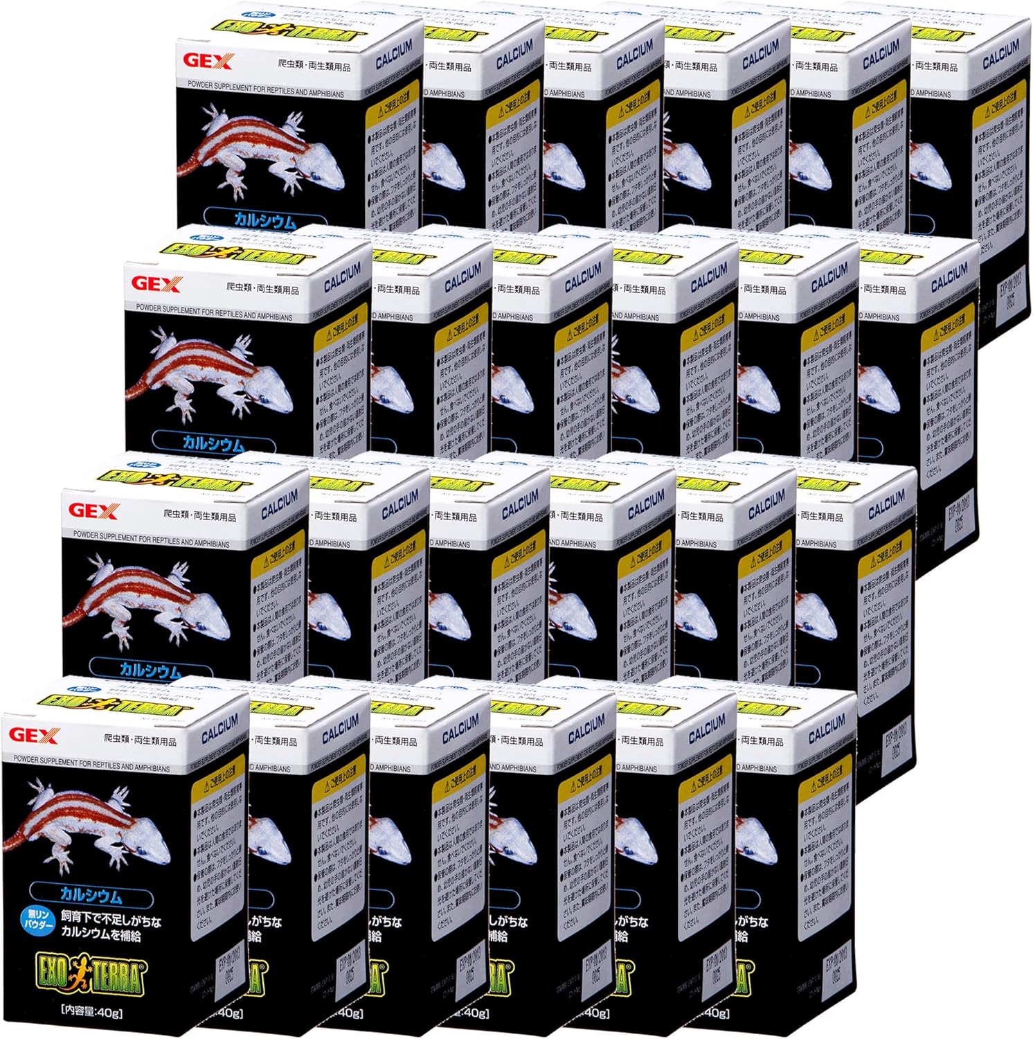 Amazon | GEX EXOTERRA カルシウム PT1850 40g×24個セット | GEX EXOTERRA | ヘルスケア 通販