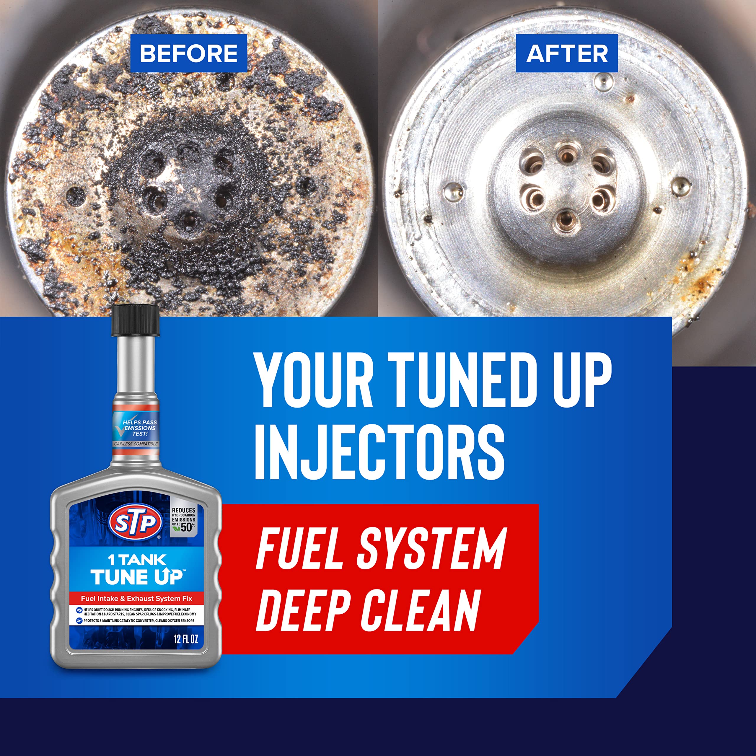 Snapklik.com : STP 1 Tank Tune-Up Fuel Additive Fuel System Cleaner And ...