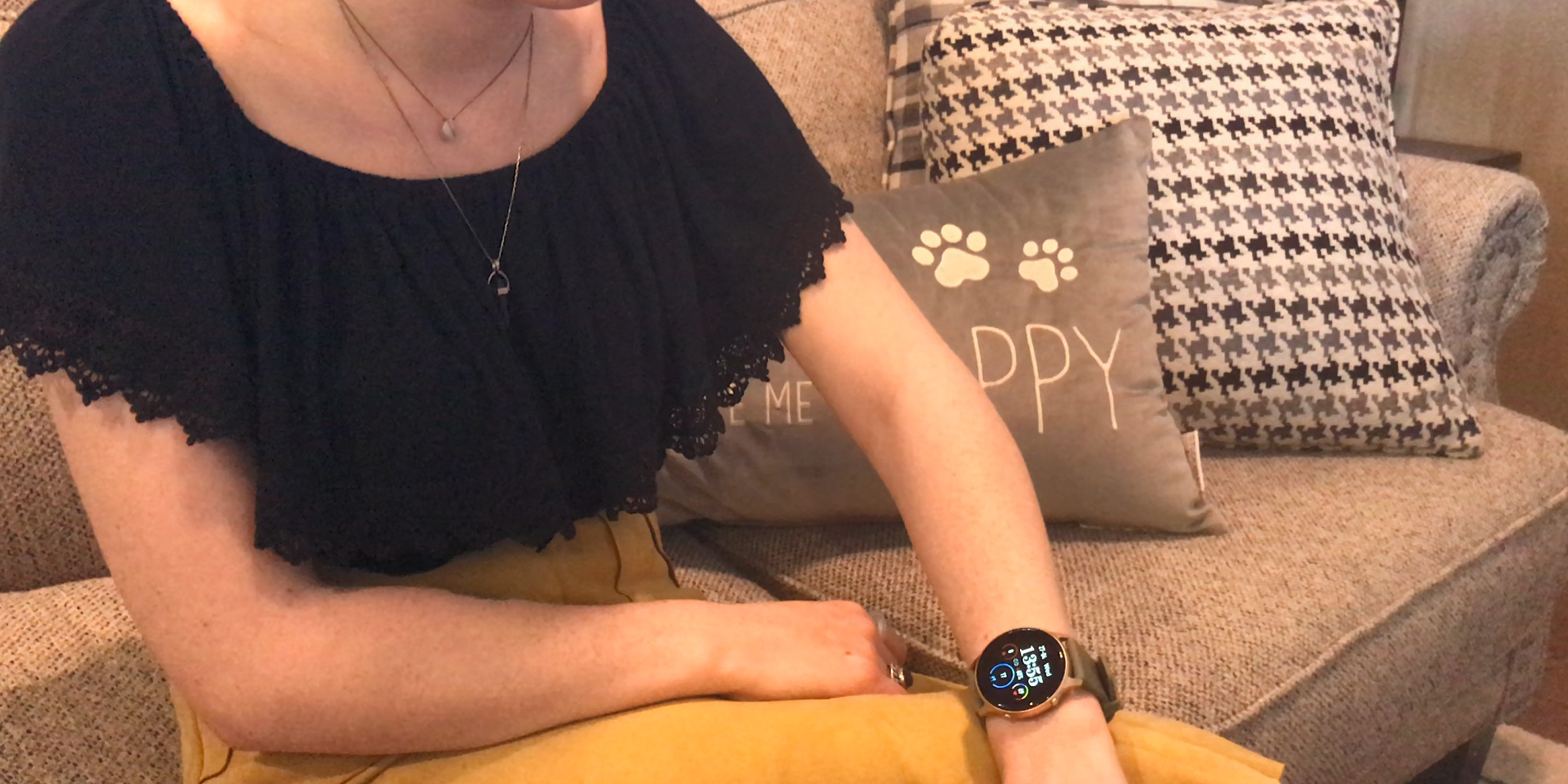Watch Like the watch, easy to use and set with App Onwear on Amazon Live