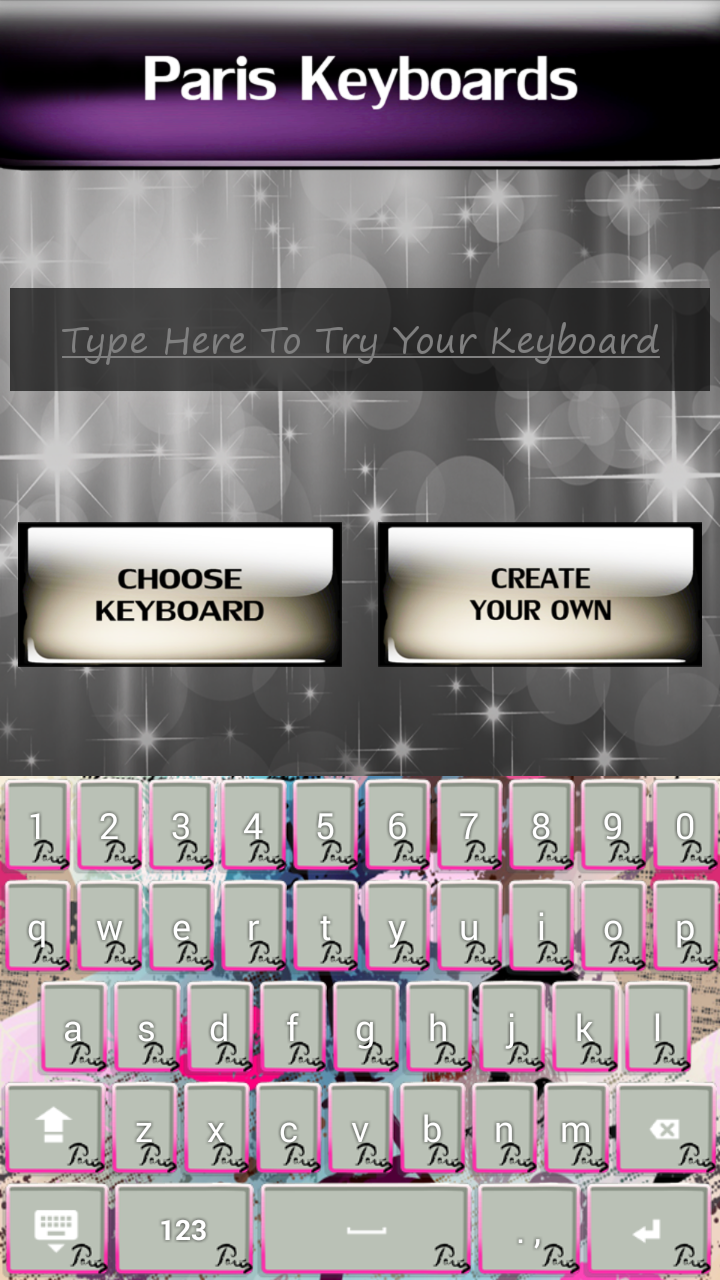 Paris Keyboards - App on Amazon Appstore