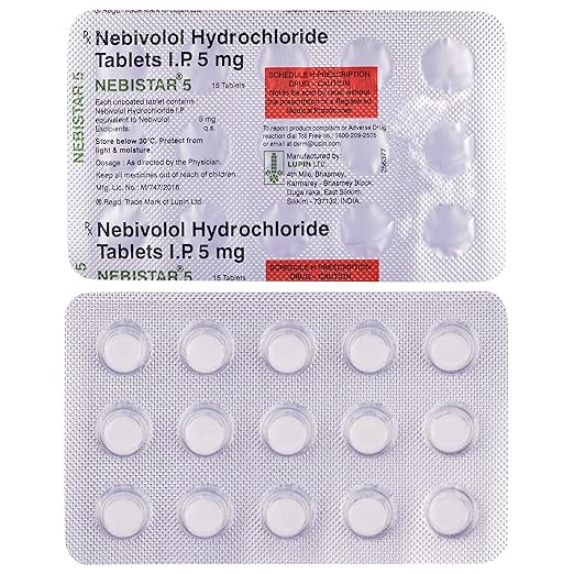 Nebistar 5 - Strip of 15 Tablets : Amazon.in: Health & Personal Care