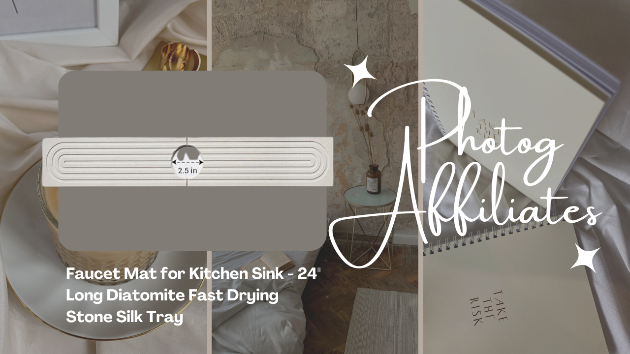 Watch Quick Drying & Stylish& Faucet Mat Upgrade! on Amazon Live