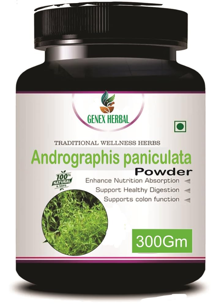 Buy Genex Organic Andrographis Paniculata/kalamegh Extract Powder Pack ...