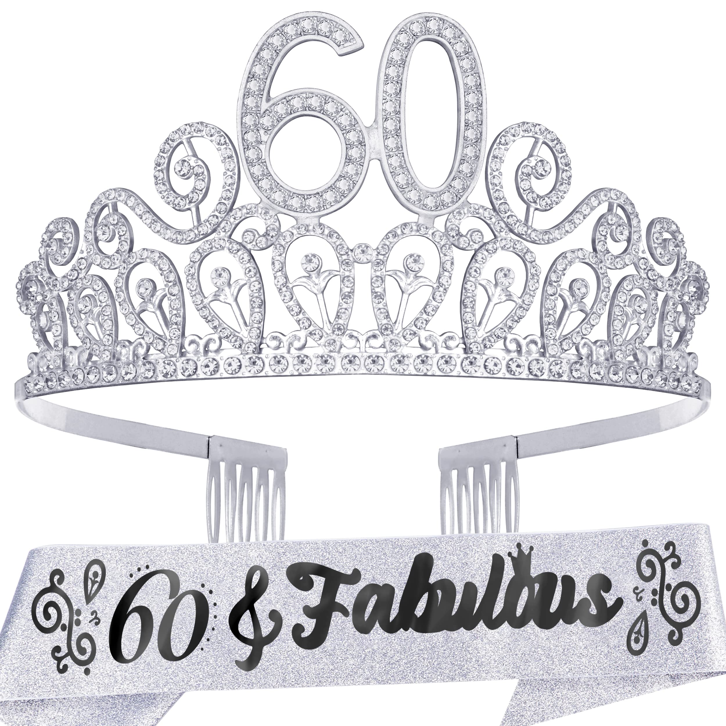 Buy 60th Birthday, 60th Birthday Decorations for Women, 60th Birthday ...