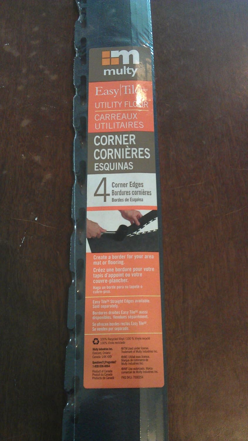 Multy Easy Tile Utility Floor Corner Edges 4 Pk. - Floor Lamps - Amazon.com
