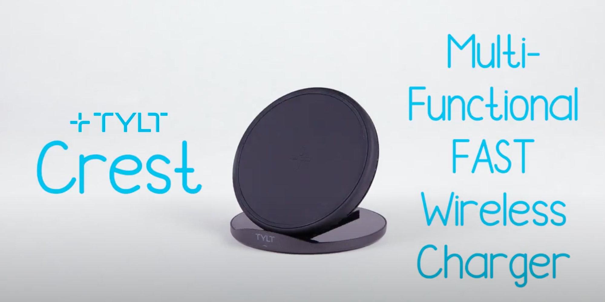 Watch TYLT Crest | Convertible Wireless Charger | Qi Certified 10W Fast Charging Pad on Amazon Live