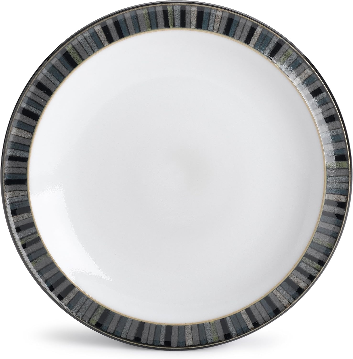 Amazon.com | Denby Jet Stripes Teaplate: Teacup Saucers: Dinner Plates