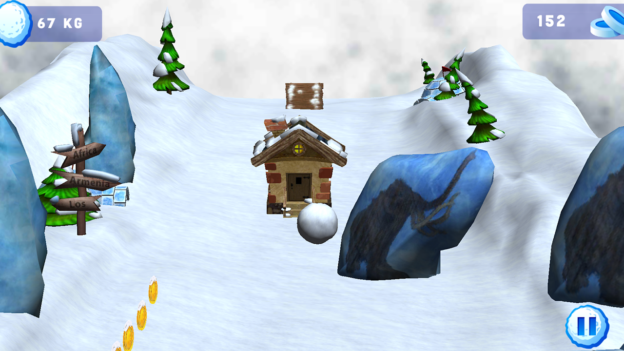 Aplicación SnowBall Effect Motion Control en Amazon Appstore