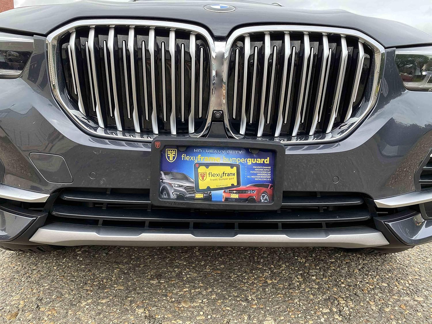 Amazon.com: A NASA-Like Rubber Heavy Duty Front License Plate Frame Tag ...