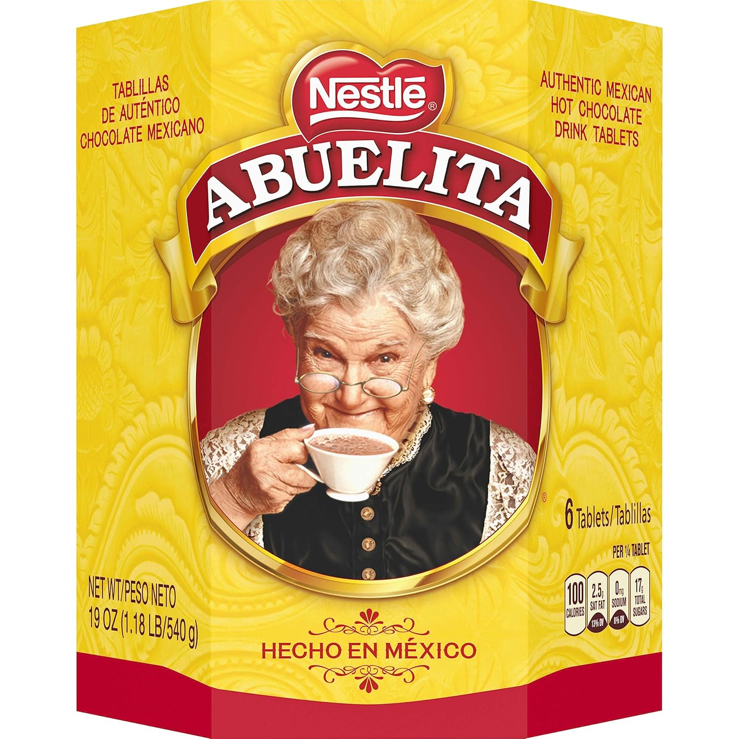 Amazon.com: Nestlé ABUELITA - Tabletas de chocolate caliente