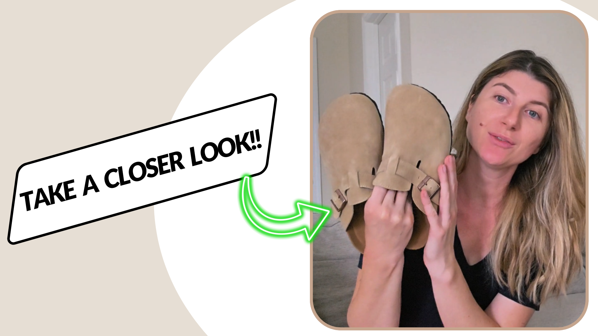 Watch Comfortable and cool footbed shoes!! on Amazon Live