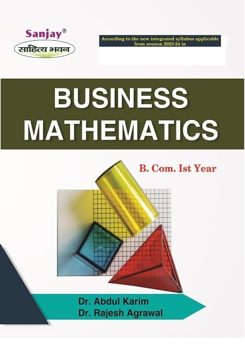 Buy Business Mathematics B.Com 1st Year Syllabus According to National ...