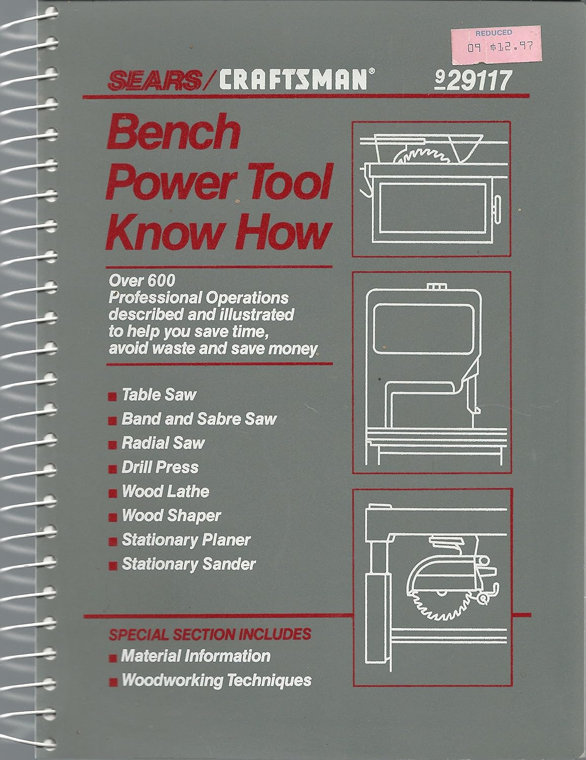 Sears/Craftsman Bench Power Tool Know How : Amazon.com.au: Home Improvement