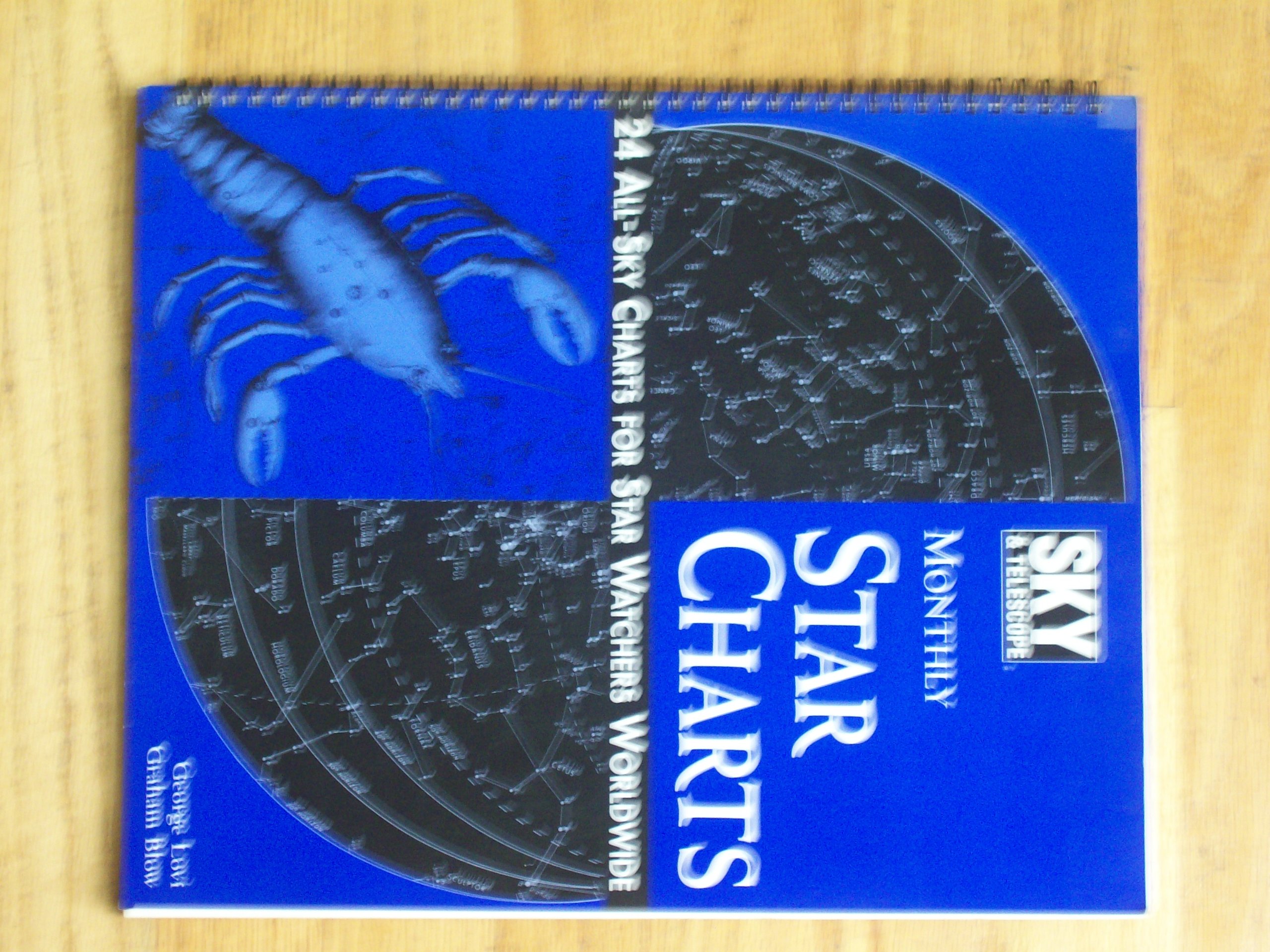 Buy Monthly Star Charts: 24 All-Sky Charts for Star Watchers Worldwide ...