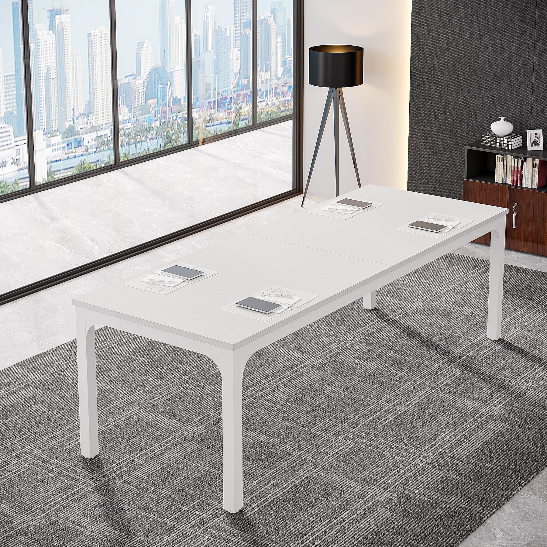 Amazon.com: Tribesigns 6.5FT Conference Table, 78.7 Inche Rectangle ...