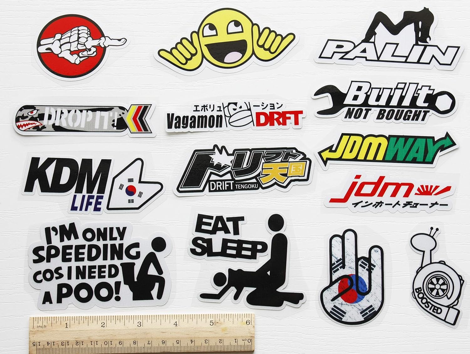 Tools & Home Improvement Funny Bumper Stickers Motocycle Sticker Cool ...