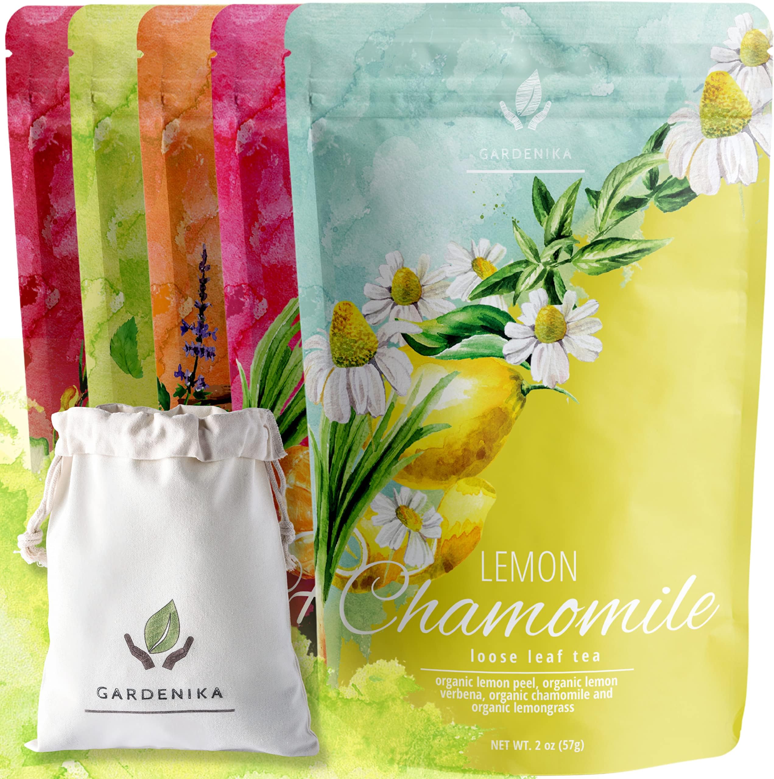 Amazon.com : Tea Forte Single Steeps Loose Leaf Green Tea Sampler ...
