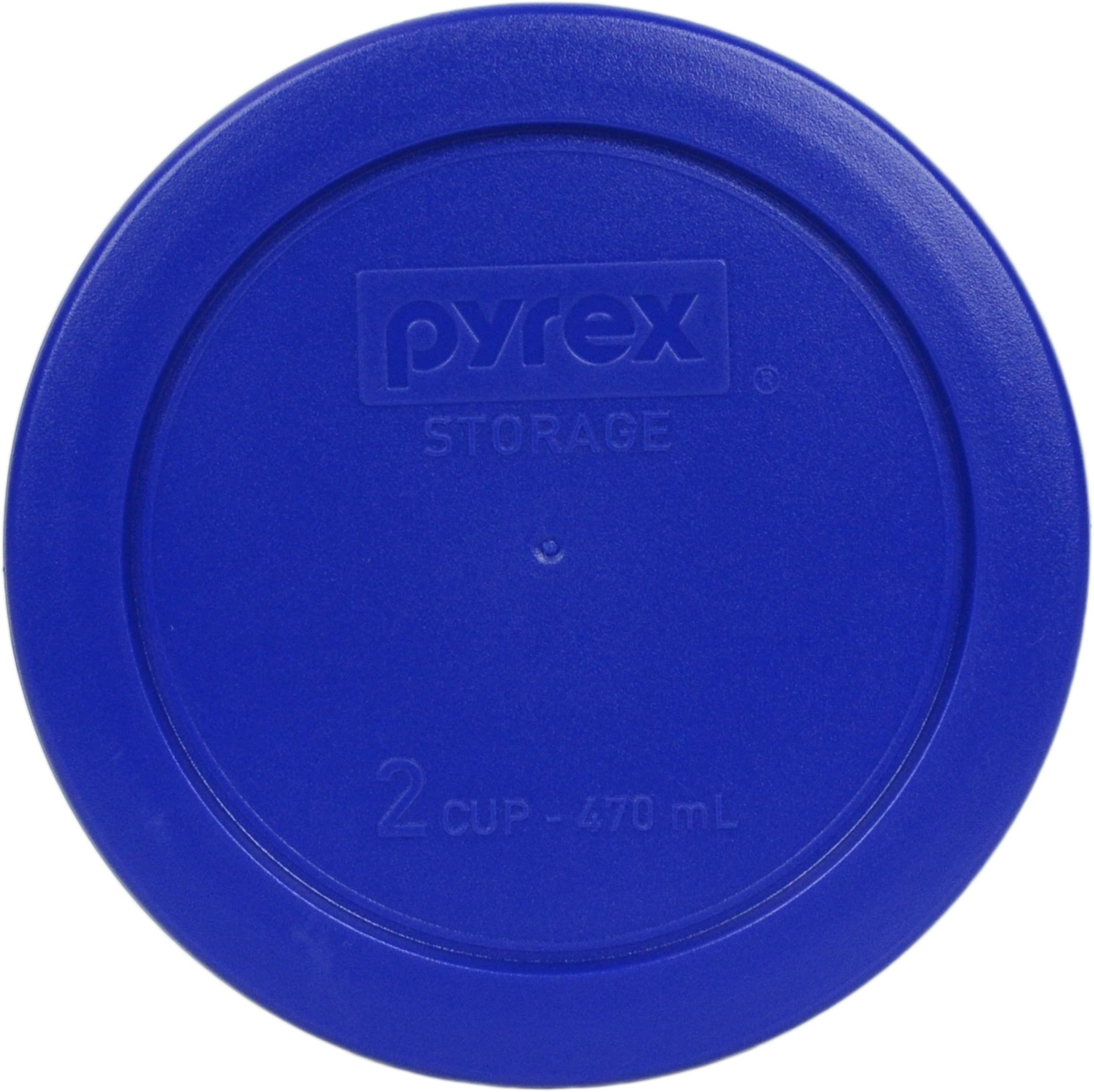 Amazon.com: Pyrex 7211-PC 6 Cup Cobalt Blue Rectangle Food Storage Lid ...