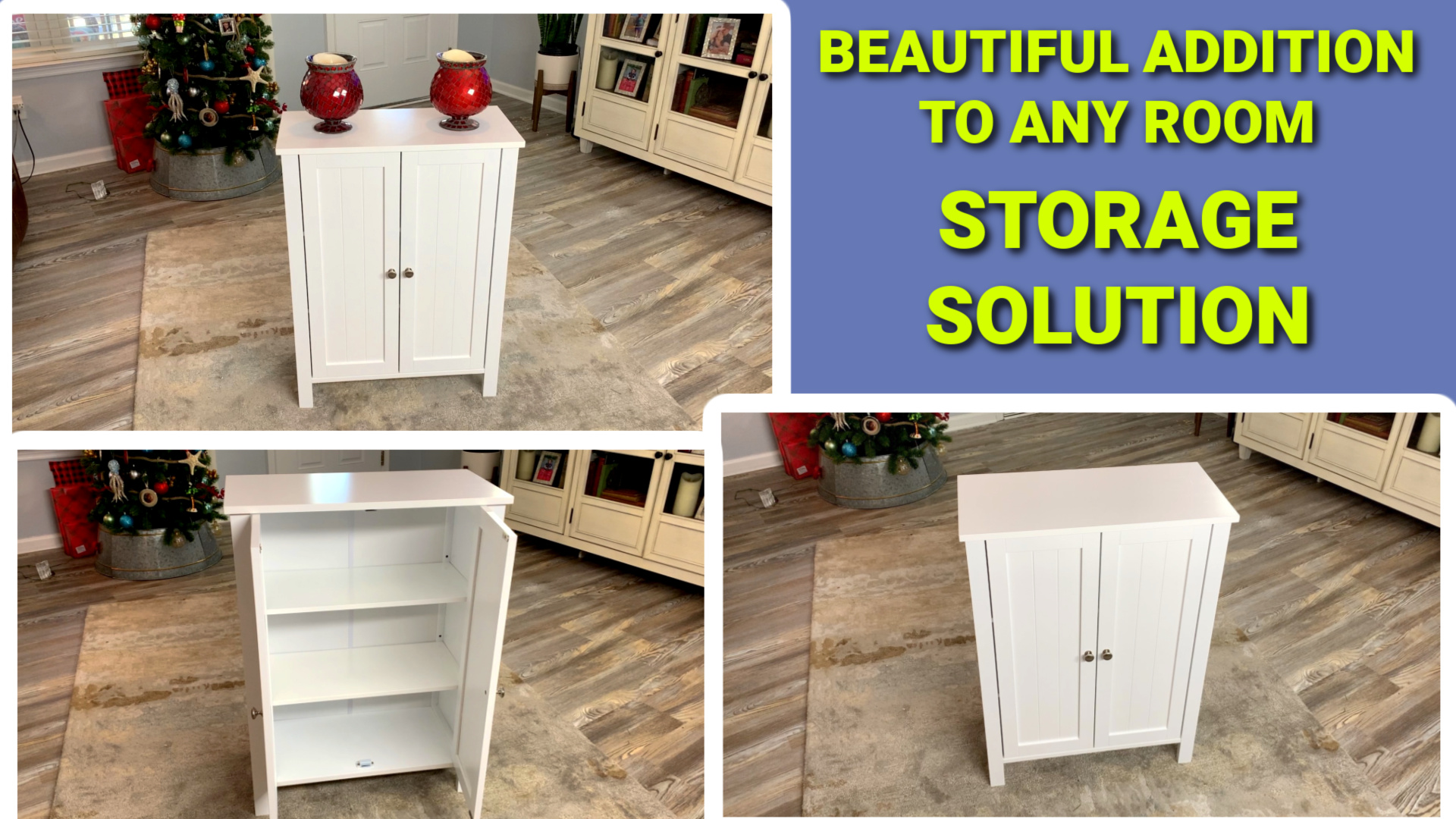 Watch Gorgeous & simple storage cabinet for any room in your home on ...