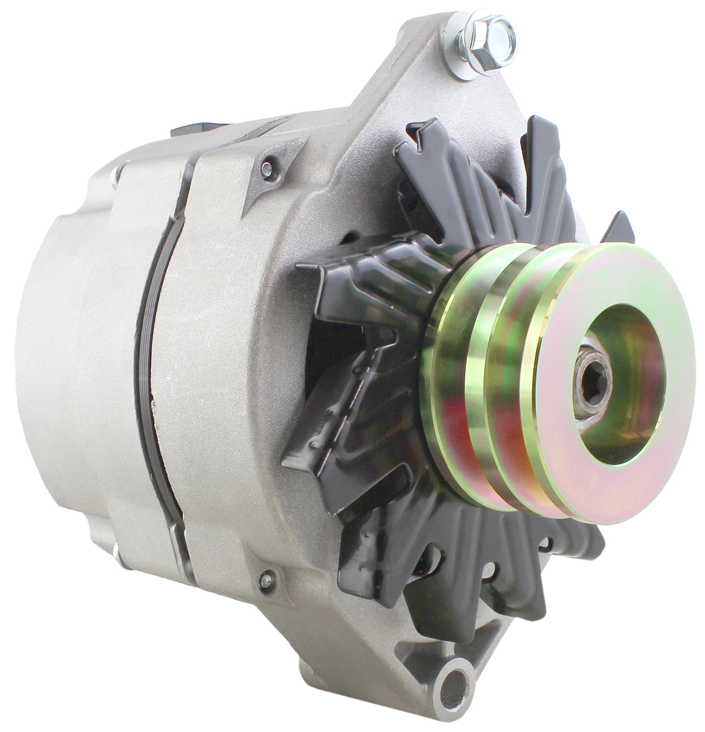 Amazon.com: New 10si Alternator 2 Groove Double Belt Pulley 1-Wire Self ...