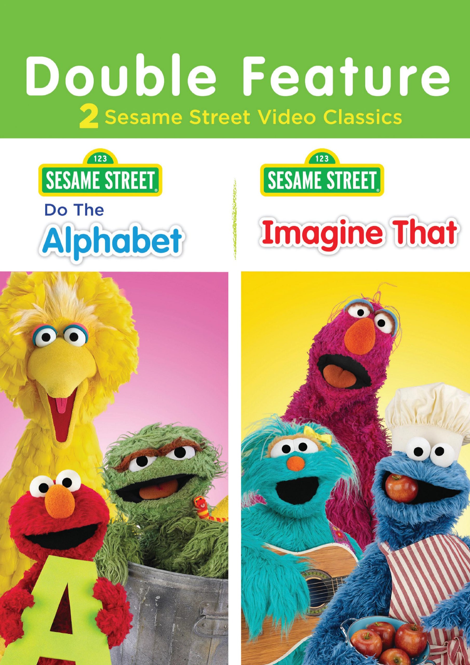 Amazon.com: Sesame Street Double Feature: Do the Alphabet / Imagine ...