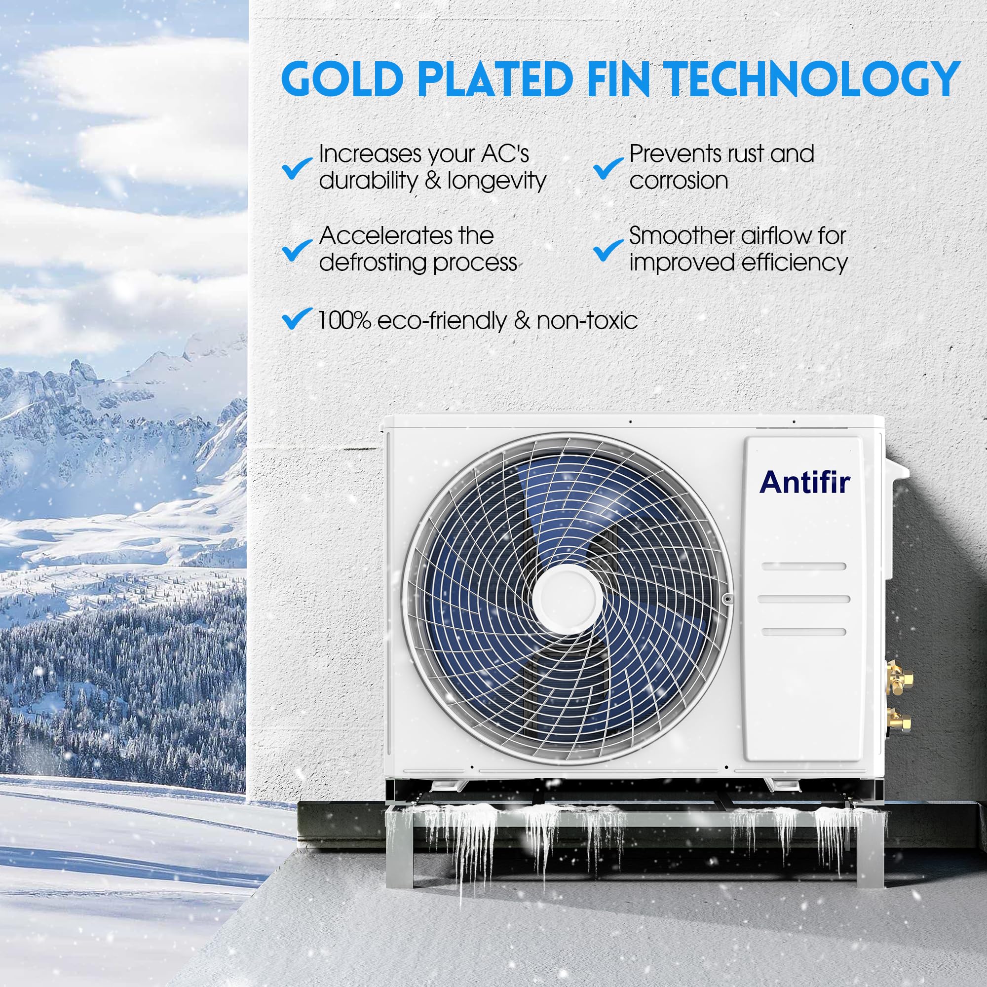 Snapklik.com : Mini Split Air Conditioner & Heater, 18000 BTU 208/230V ...