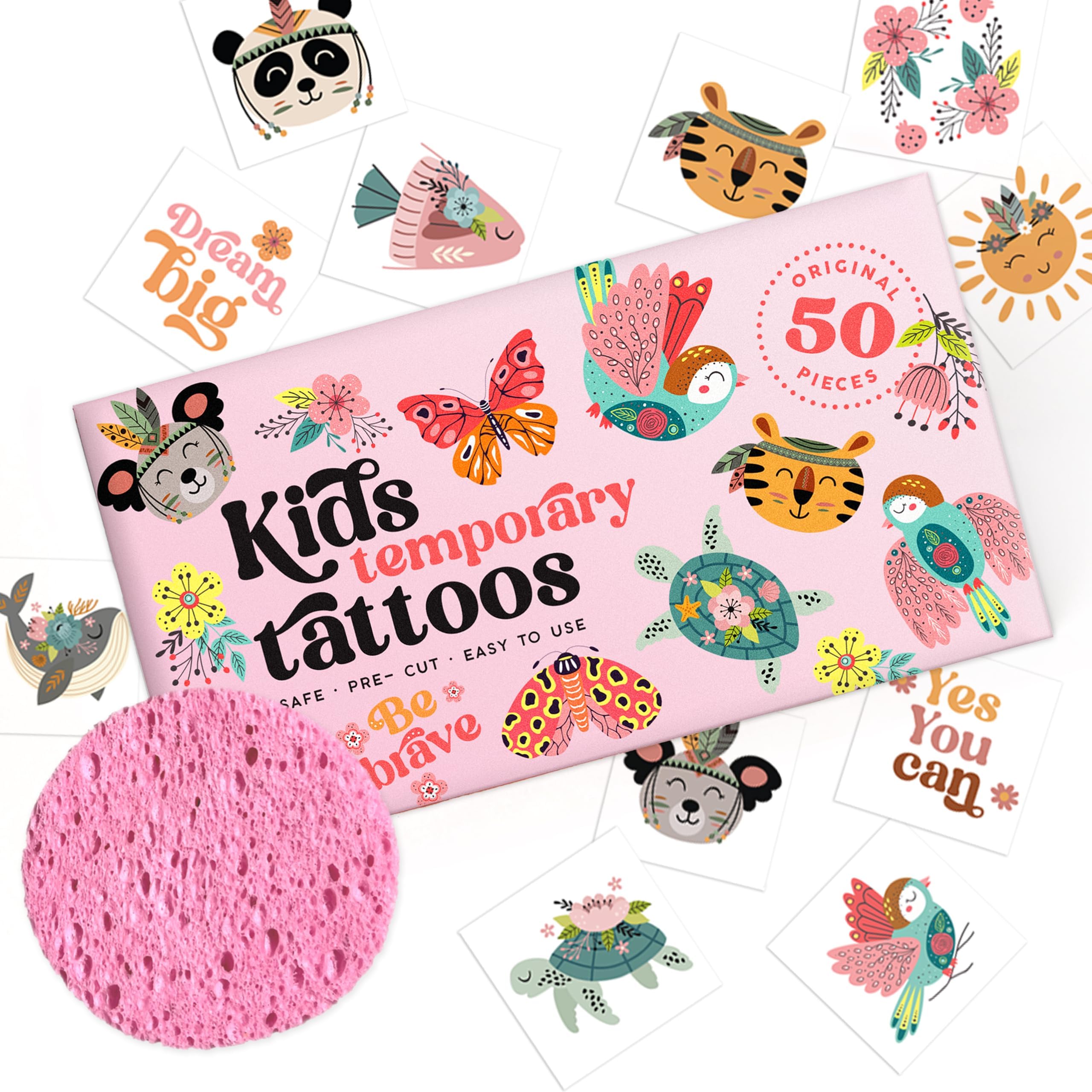 Amazon.com : Kids Temporary Tattoos - Made in Europe Hypoallergenic ...