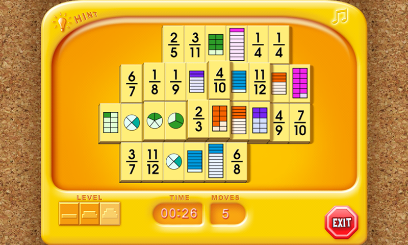 School Zone - Fraction Attraction - Ages 8+, Basic Math Fractions ...