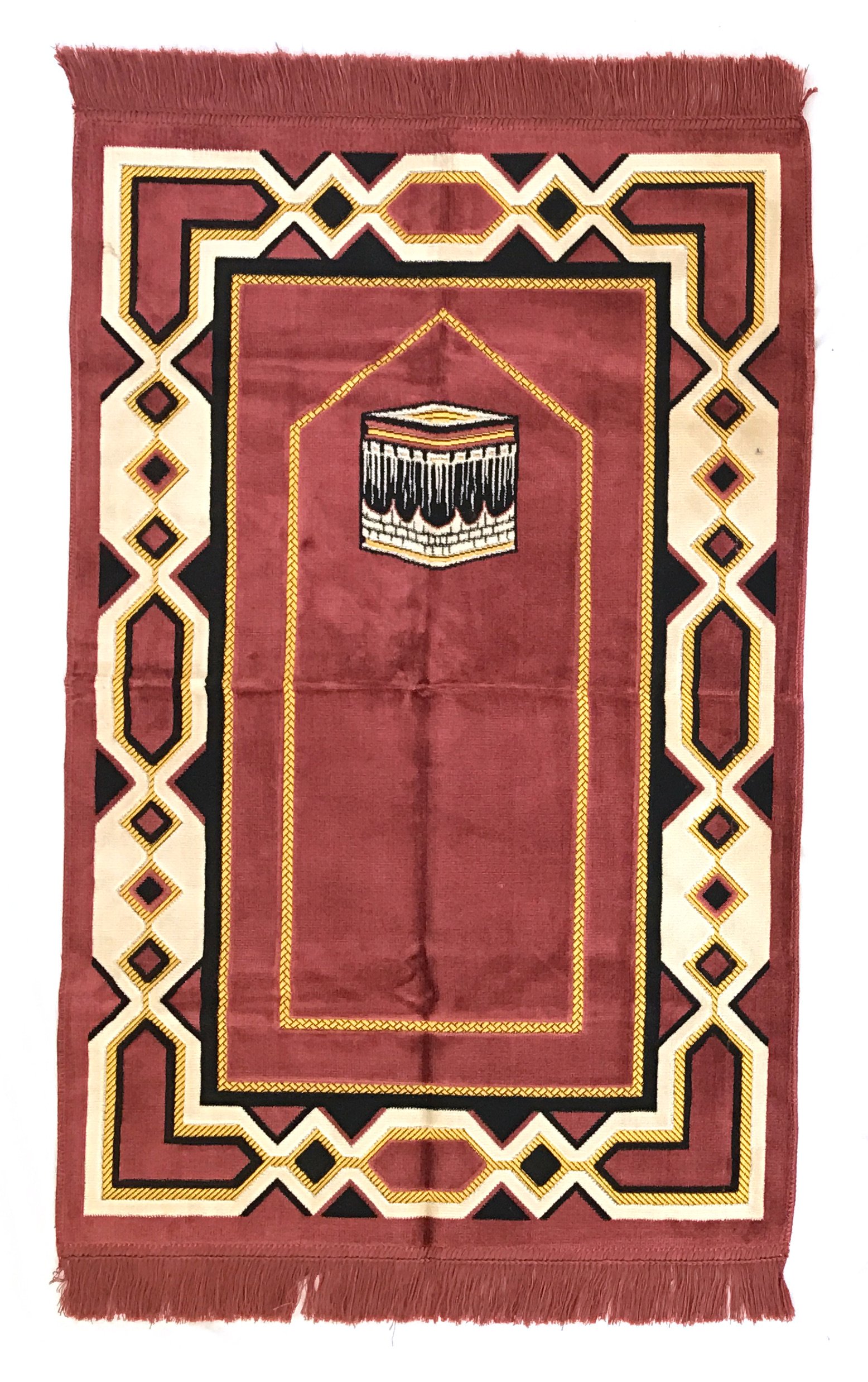 Buy Super Spiegel Turkish Prayer Rugs with The Kabah, Prophet's Mosque ...