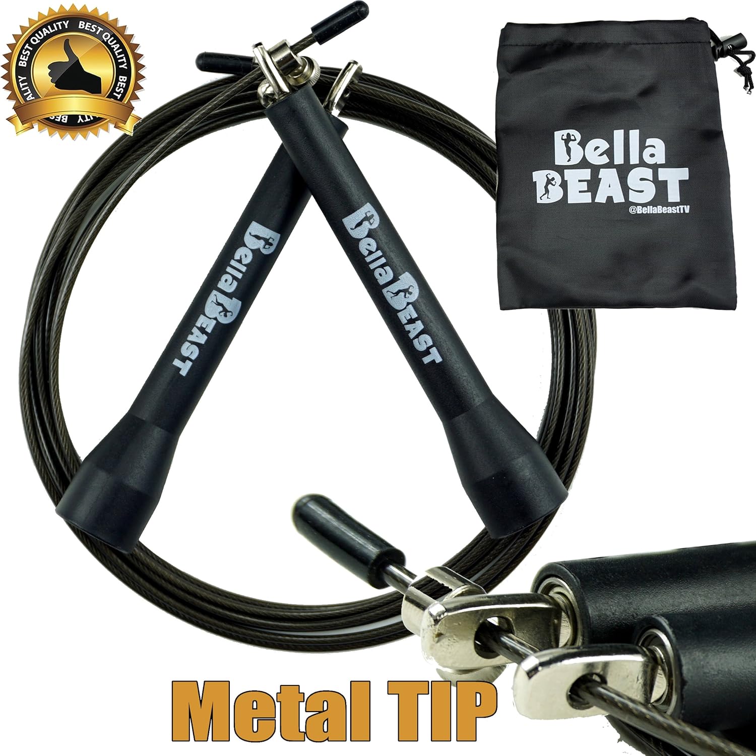 Amazon.com : Speed Jump Rope for Crossfit, Boxing, MMA, Fitness ...