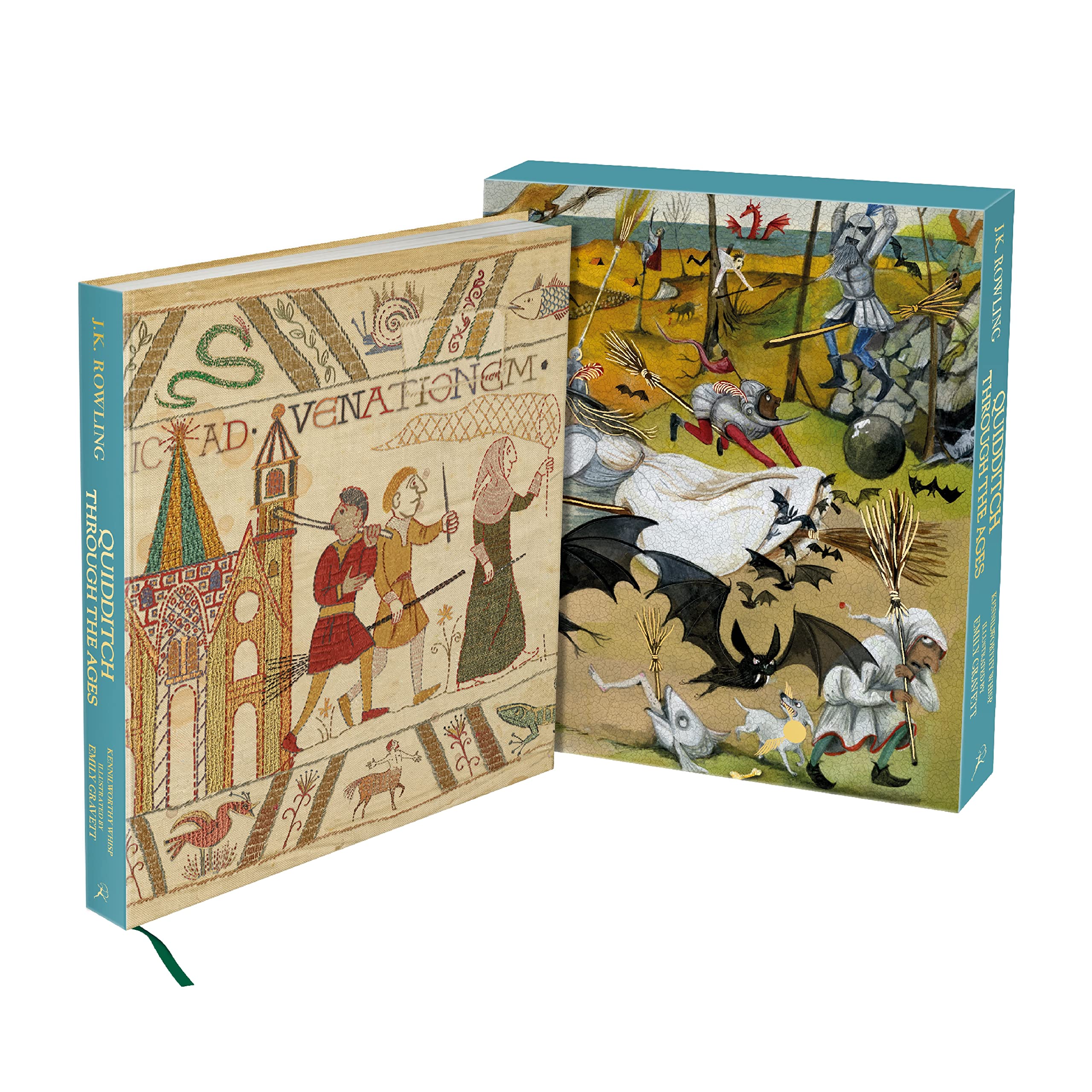Quidditch Through the Ages - Illustrated Edition: Deluxe Illustrated ...