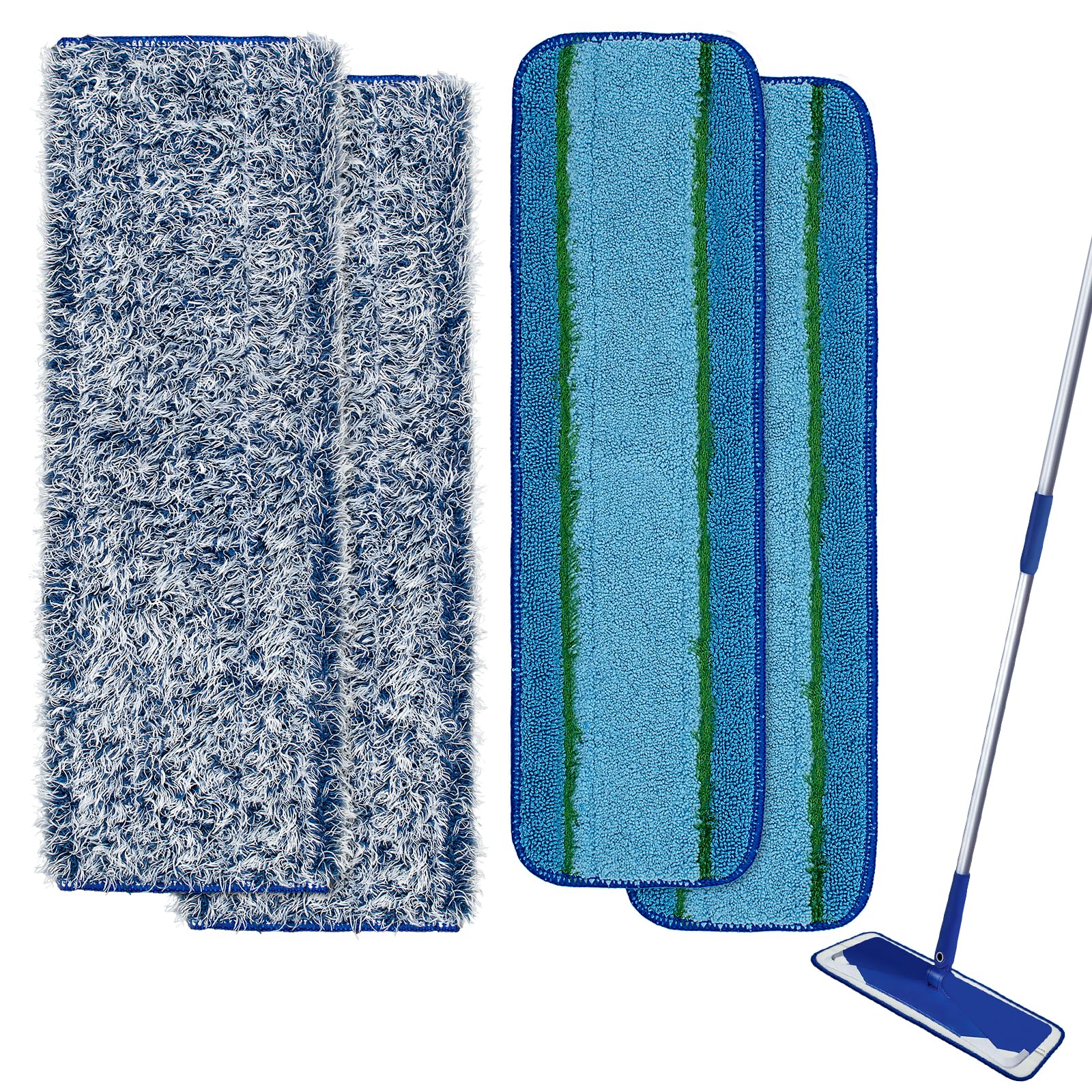 Amazon.com: Microfiber Cleaning Pad for Bona Mop, 4-Pack Mop ...